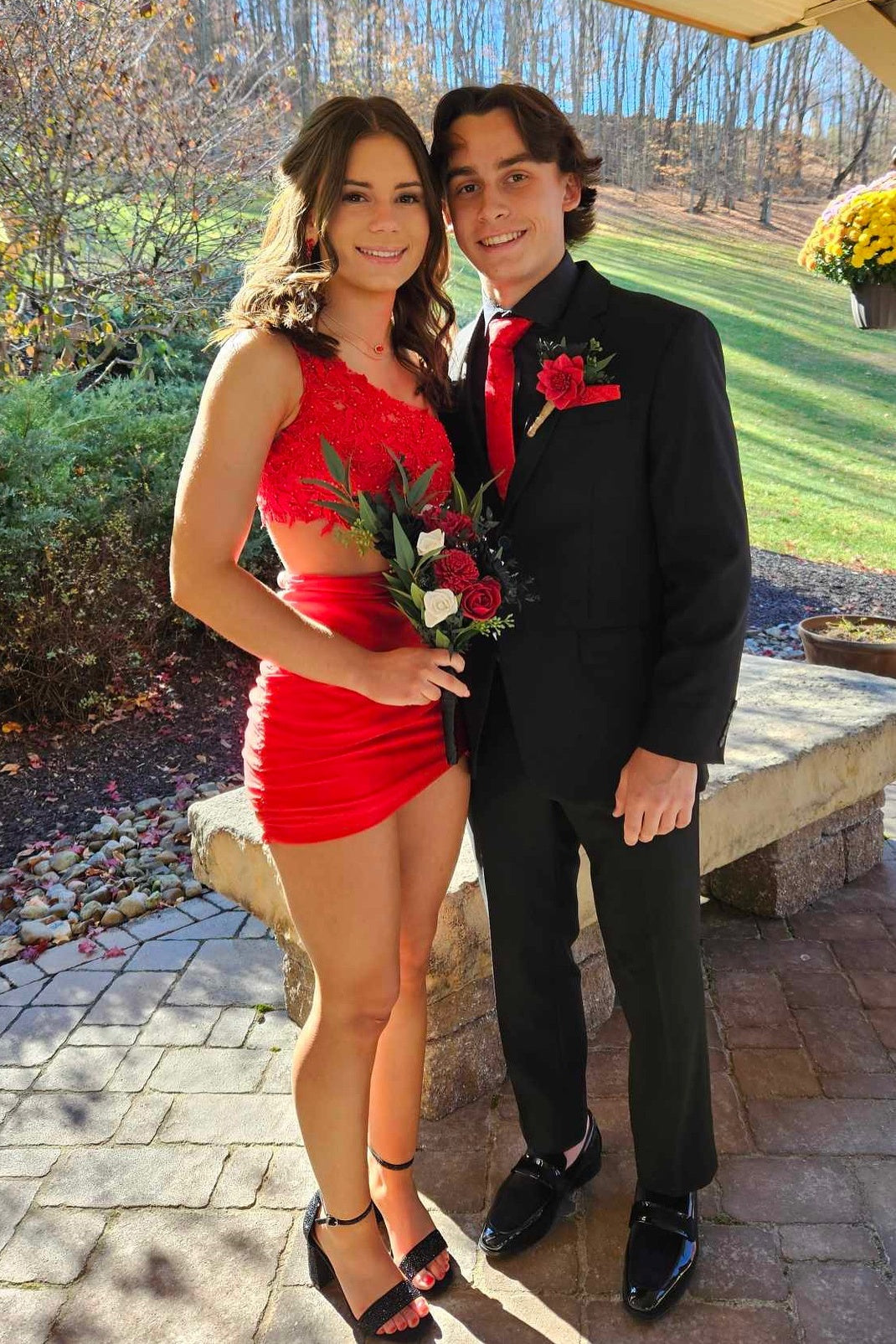 One Shoulder Black Cut-out Bodycon Short Dress – PollyBoutique